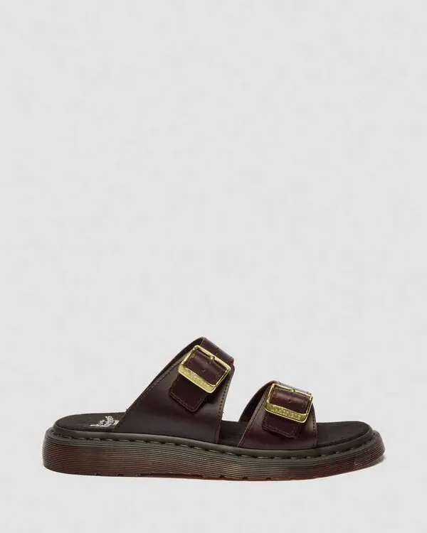 Dr. Martens Josef Atlas Leather Sandals - Brown