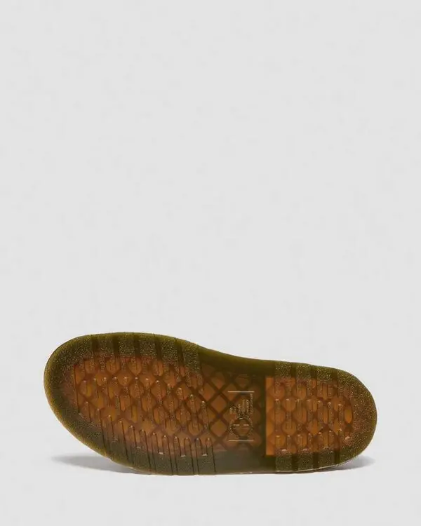 Dr. Martens Josef Slide Leather Sandals - Brown