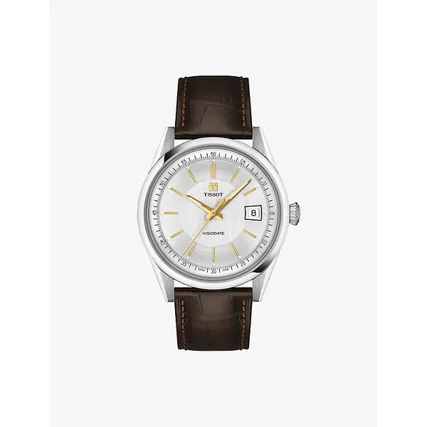 TISSOT Visodate 39mm Automatic Watch - Silver