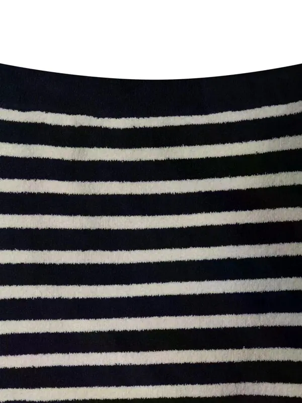 Simkhai Striped Knit Skirt