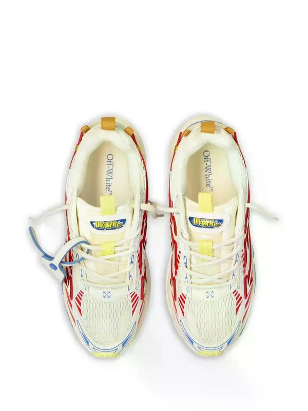 Off-White Lace-up Sneakers - Neutrals