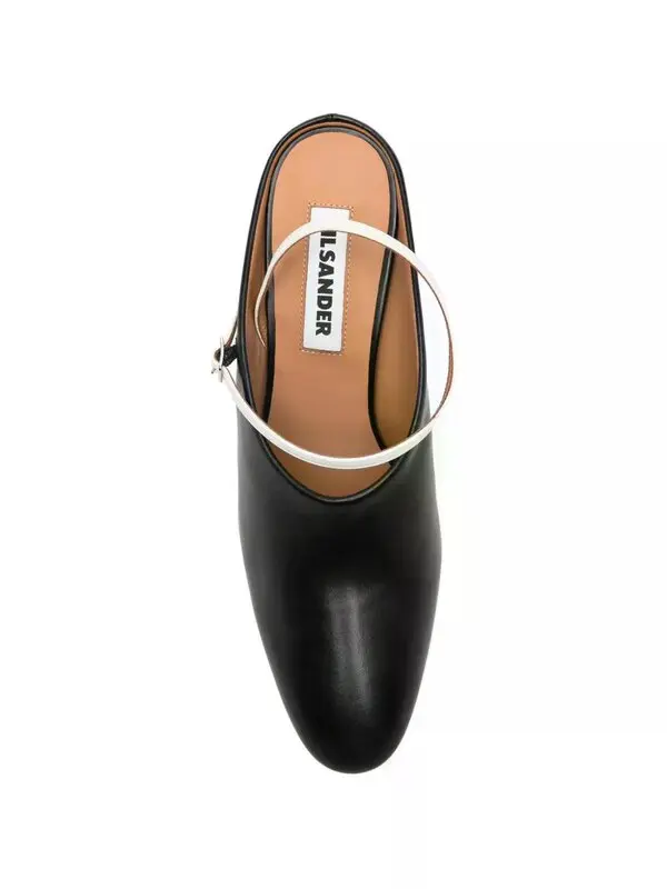 JIL SANDER Leather Mules