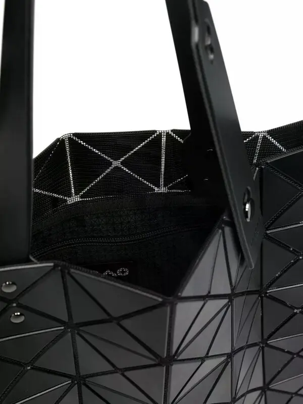 Issey Miyake Geometric-pattern Tote - Black