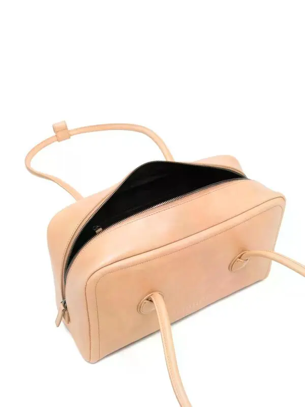 MARGESHERWOOD Leather Shoulder Bag - Neutrals