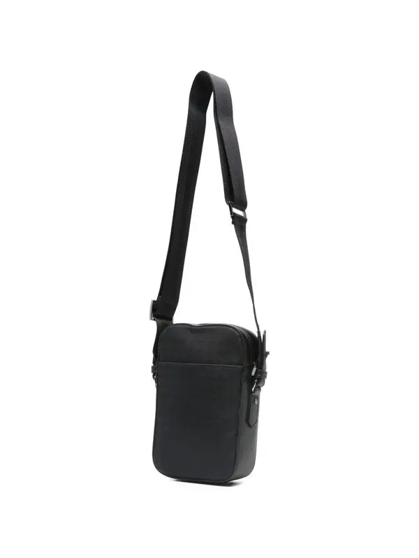 Canali Patterned Messenger Bag