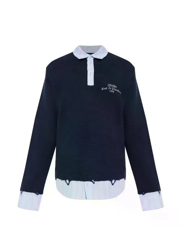 MISBHV Distressed Polo Shirt