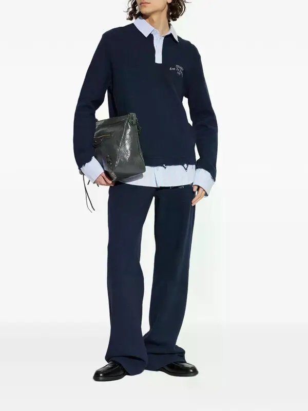 MISBHV Distressed Polo Shirt