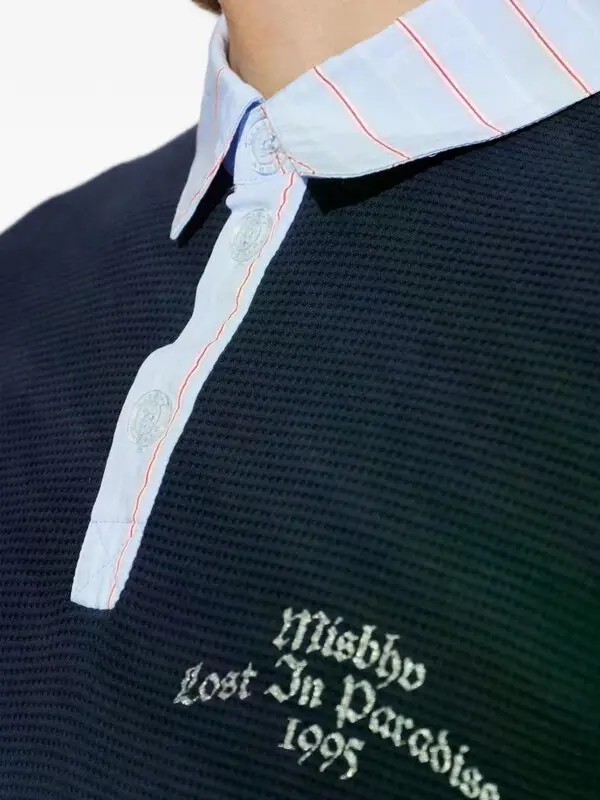 MISBHV Distressed Polo Shirt