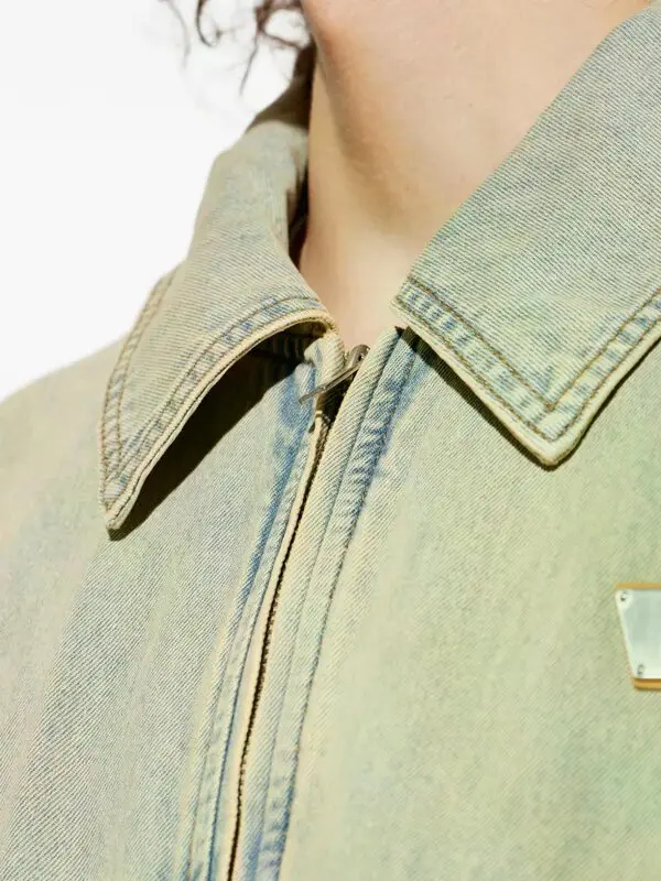 MISBHV Zip-up Denim Jacket