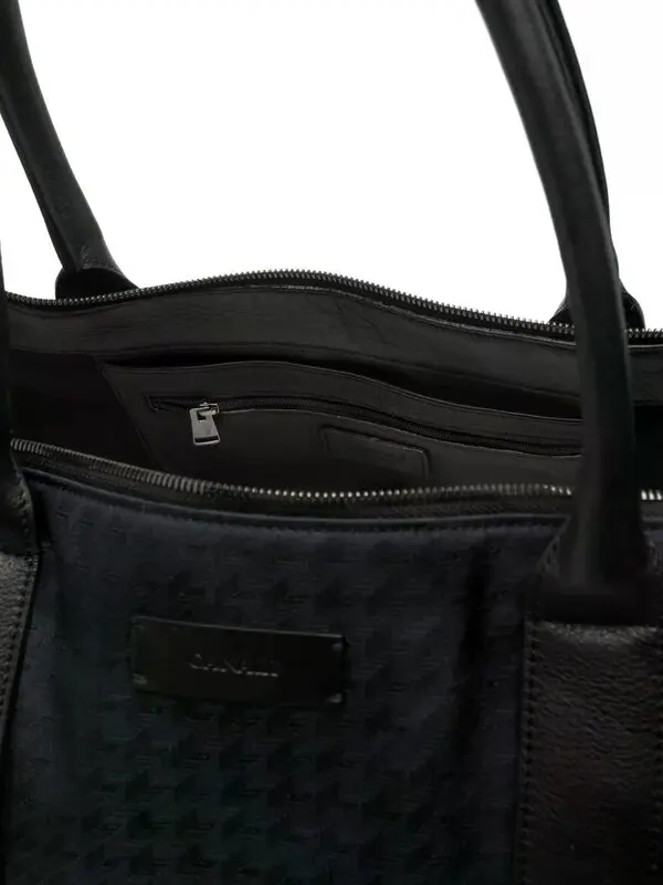 Canali Patterned Weekend Bag