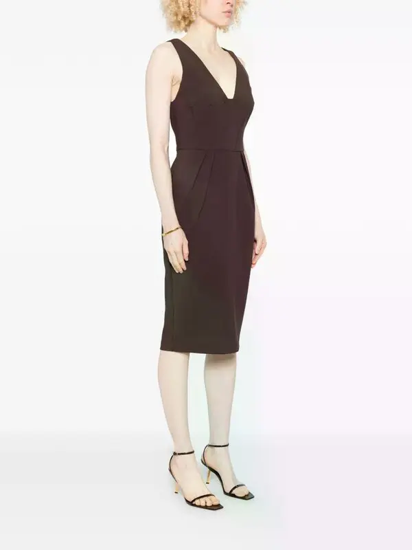 Elisabetta Franchi V-neck Midi Dress