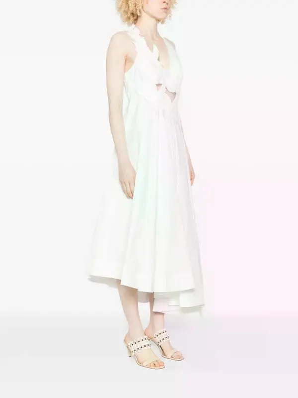 Zimmermann Luna Appliqué Midi Dress