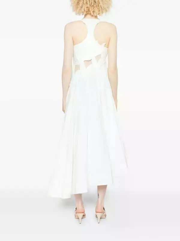 Zimmermann Luna Appliqué Midi Dress
