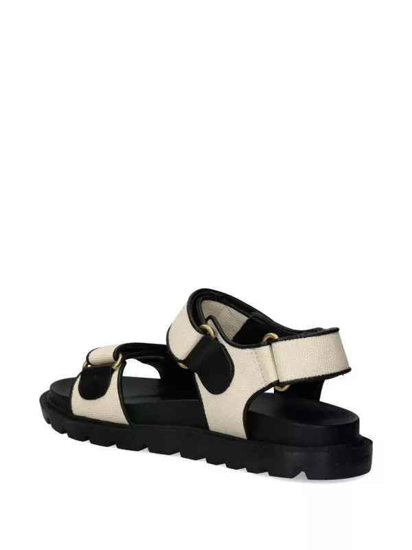 COACH Brynn Logo Sandals - Neutrals