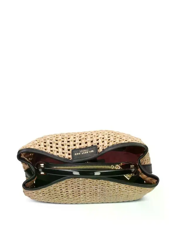 MY BEST BAG FIRENZE Raffia Tote Bag