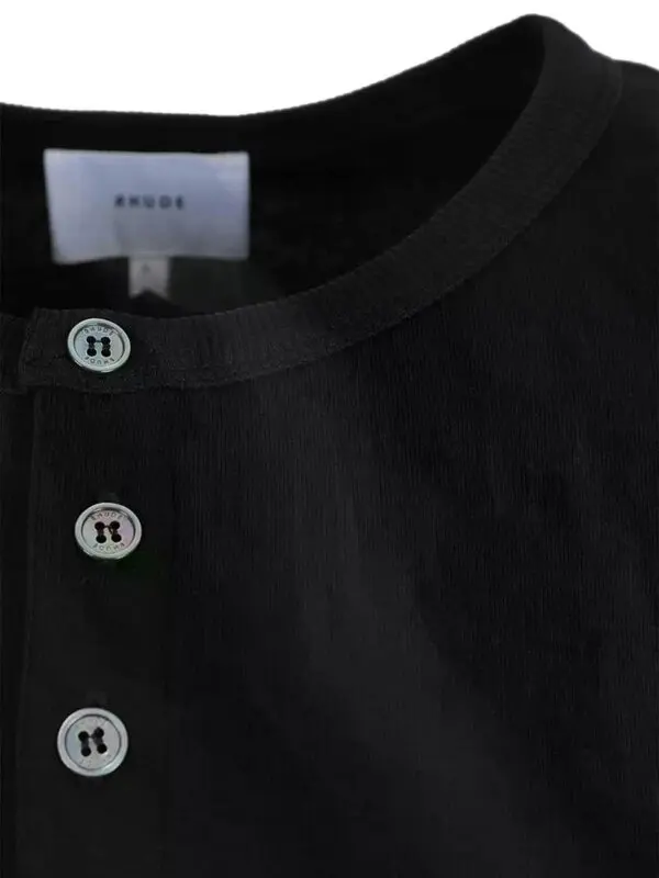 Rhude Button Long-sleeve T-shirt
