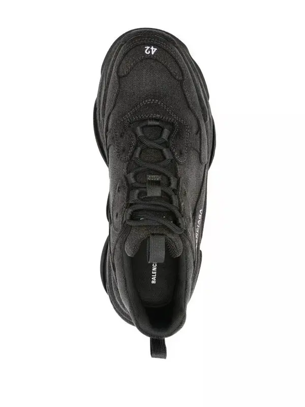 Balenciaga Triple S Sneakers - Black