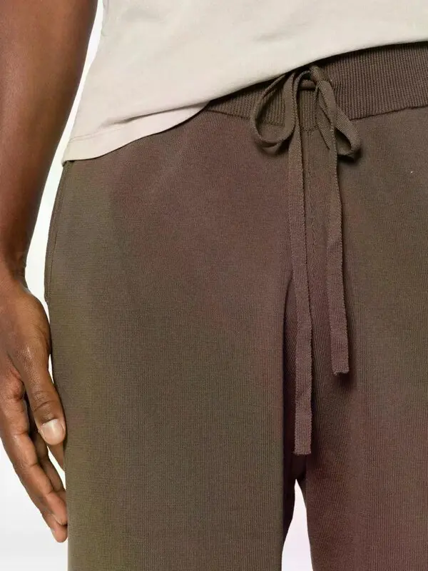 ENTIRE STUDIOS Drawstring Track Pants - Brown