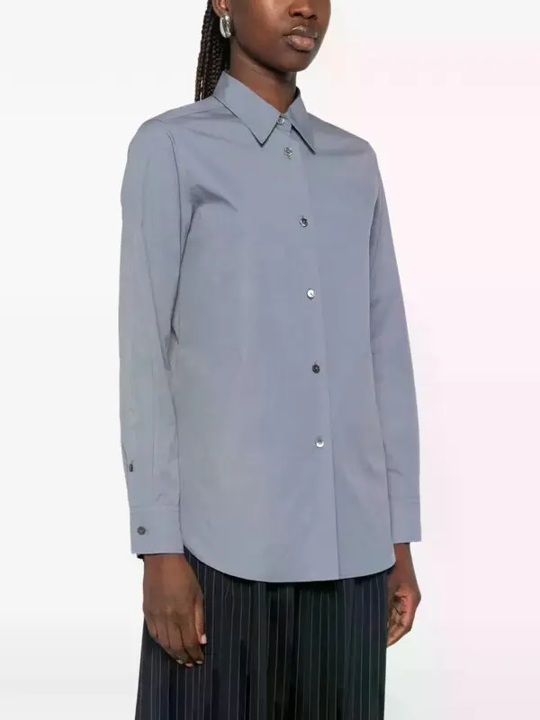 JIL SANDER Buttoned Shirt - Blue