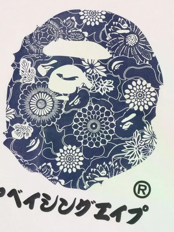 A BATHING APE Floral-print T-shirt