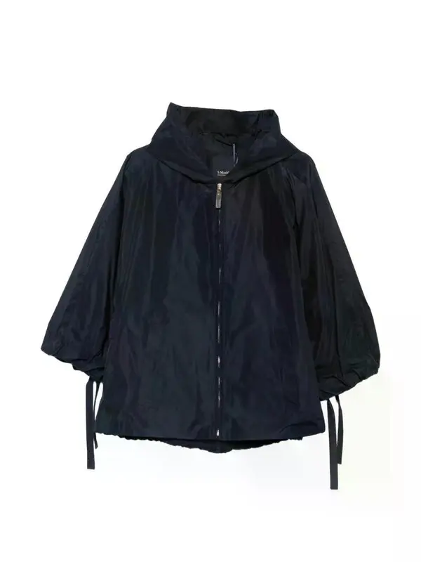 Max Mara Hooded Jacket - Blue