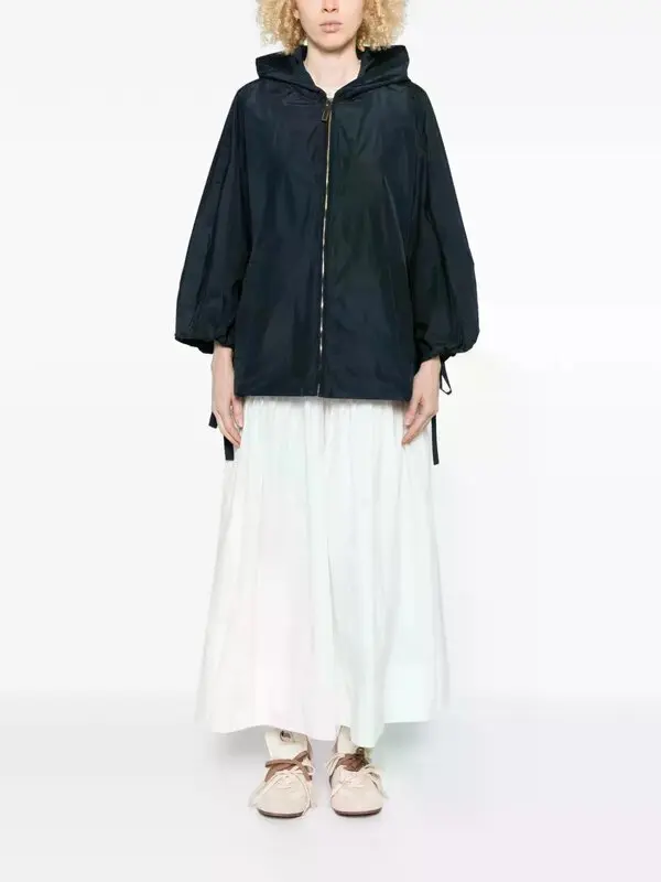 Max Mara Hooded Jacket - Blue