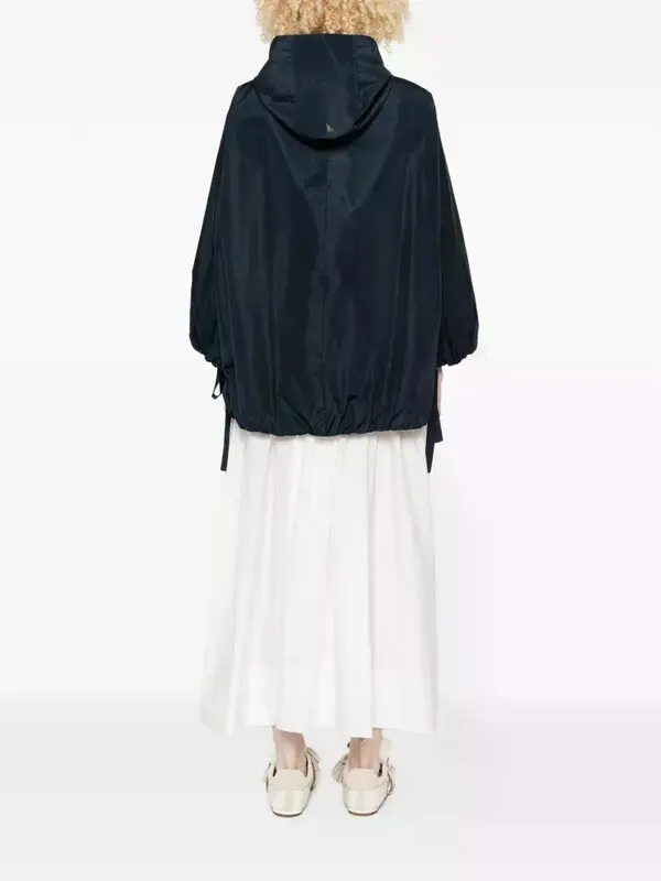 Max Mara Hooded Jacket - Blue