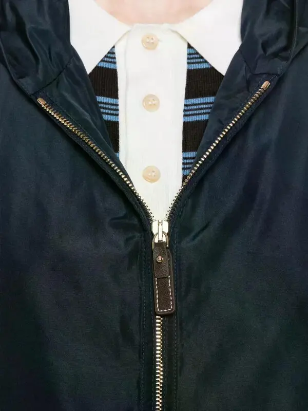 Max Mara Hooded Jacket - Blue