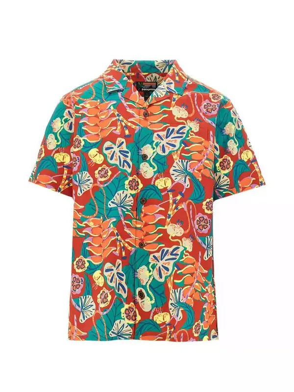 Patagonia Floral-pattern Camp Shirt