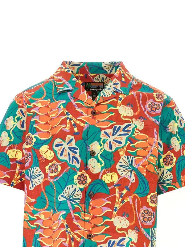 Patagonia Floral-pattern Camp Shirt