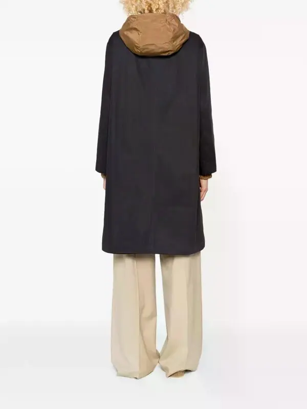Herno Buttoned Hooded Coat