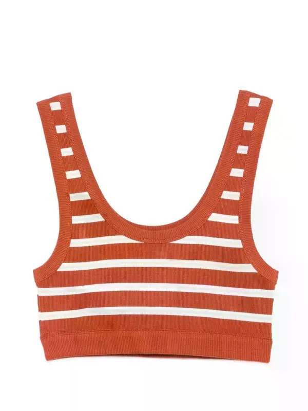 Closed Striped Bralette