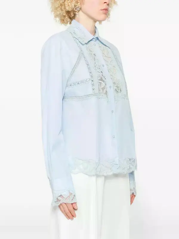 Ermanno Scervino Lace-detail Shirt