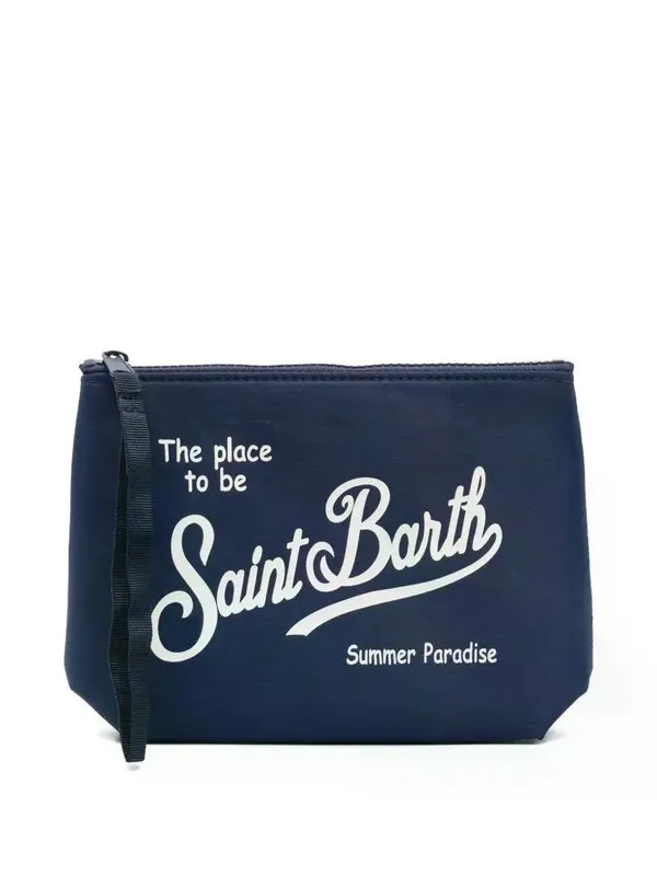 MC2 SAINT BARTH Logo-detail Clutch