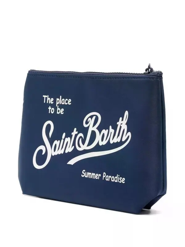 MC2 SAINT BARTH Logo-detail Clutch