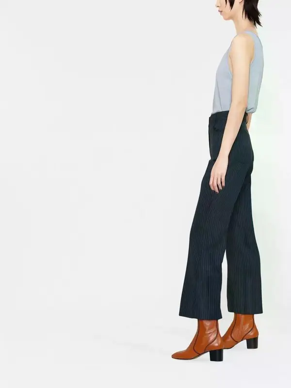 Stella McCartney Striped Flared Trousers