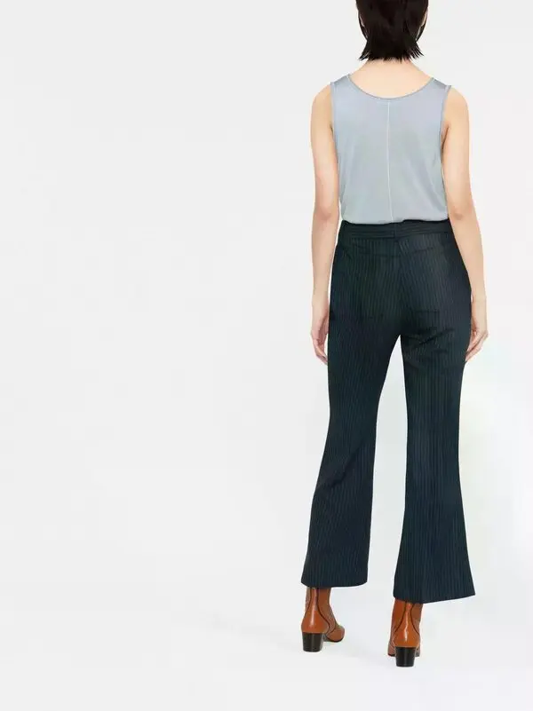 Stella McCartney Striped Flared Trousers