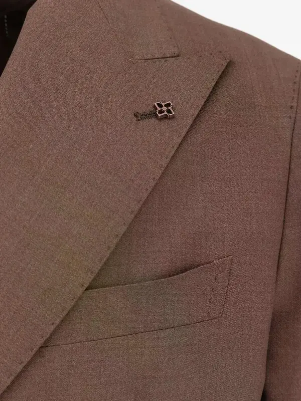 Tagliatore Double-breasted Suit - Brown