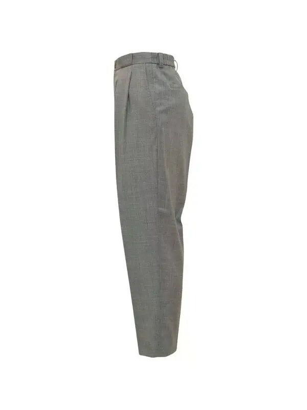 BOSS Pleated Trousers - Grey
