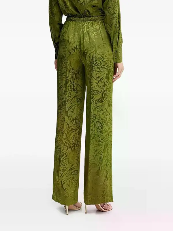 SILVIAN HEACH Print Trousers - Green