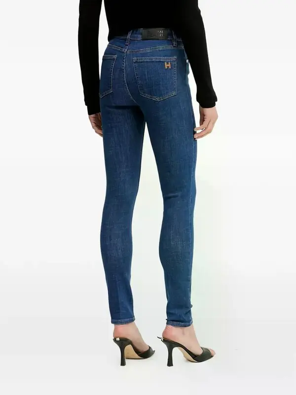 SILVIAN HEACH Logo-plaque Jeans