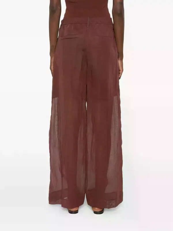 Brunello Cucinelli Wide Leg Trousers