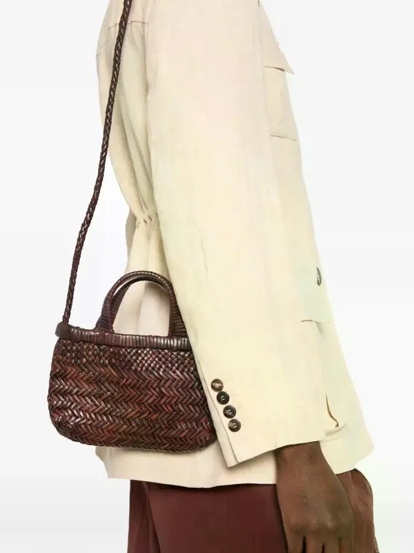 Manebí Micro Braided-strap Tote Bag