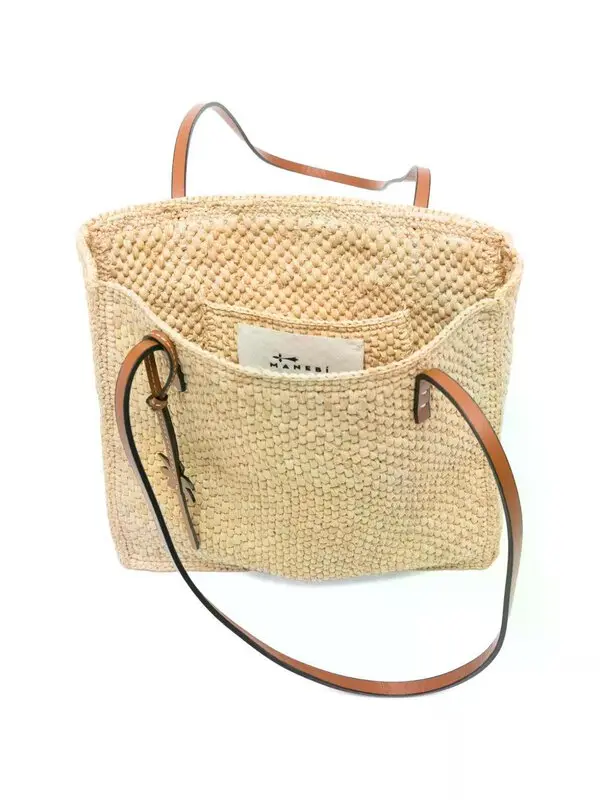 Manebí Raffia Shoulder Bag
