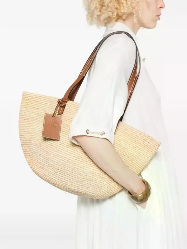 Manebí Basket Raffia Shoulder Bag
