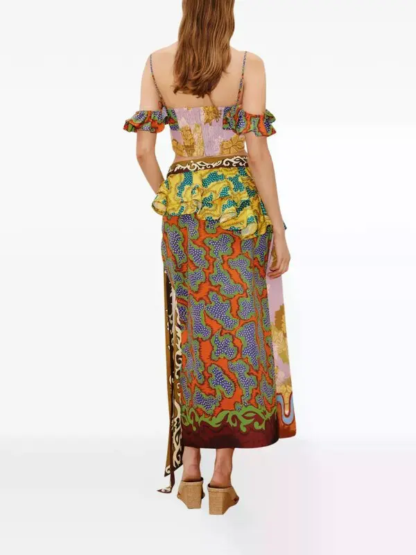 ALEMAIS Arnie Ruffled Top