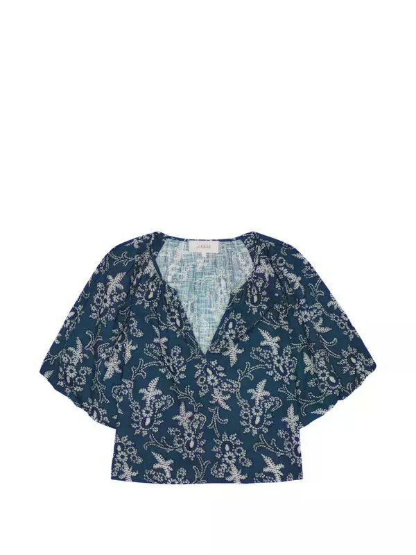 The Great. Blythe Floral Top