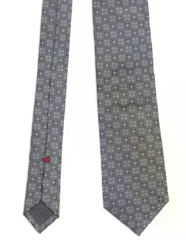 Brunello Cucinelli Silk Tie - Grey