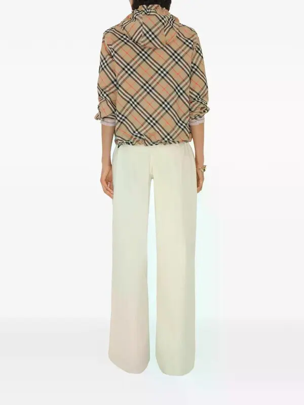 Burberry Check Hooded Jacket