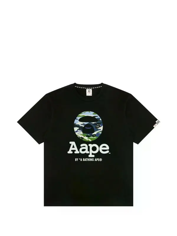 AAPE BY *A BATHING APE Camo Print T-shirt
